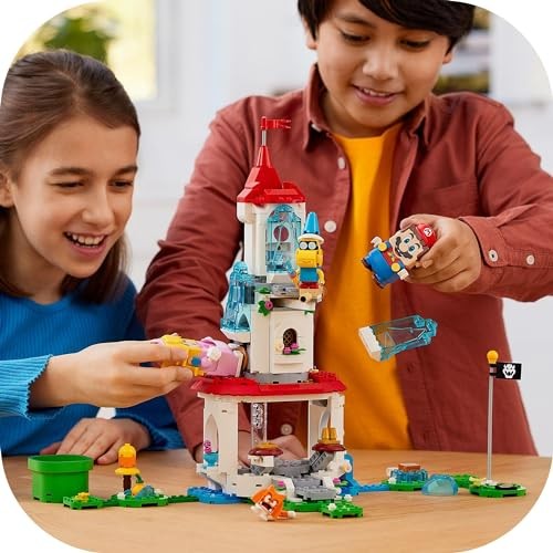 LEGO Super Mario Neko Peach Power Up and Kootato Challenge 71407 Toy ...