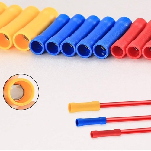 200 Pcs Connecteurs de Tubes Thermorétractables pour BV1 25 BV2 BV5 ...