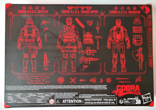 GI Joe Classified Series 110 Cobra HISS Fire Team 788 6" sealed Hasbro ...