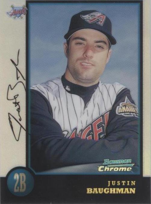 1998 Bowman Chrome - Justin Baughman #304 Refractor (RC) for sale ...