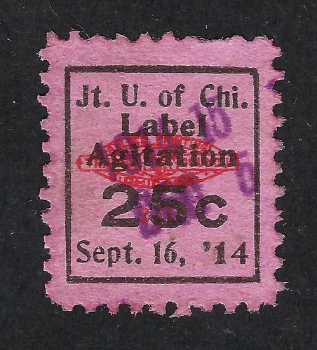 Union Stamp from Chicago dated September 1914 - 25 Cent | eBay