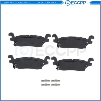 Rear Metallic Brake Pads For 2006 2007 2008-2010 Hummer H3 2009-2010 ...