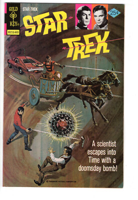 STAR TREK #36 (1976) - GRADE 7.5 - GOLD KEY BRONZE AGE GEORGE WILSON ...