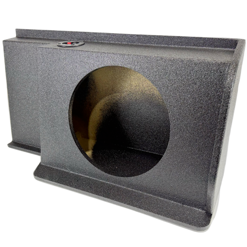 Sub Woofer Box Chevy Silverado 99-06 Ext Cab 1x12" Woofer Down Fire ...