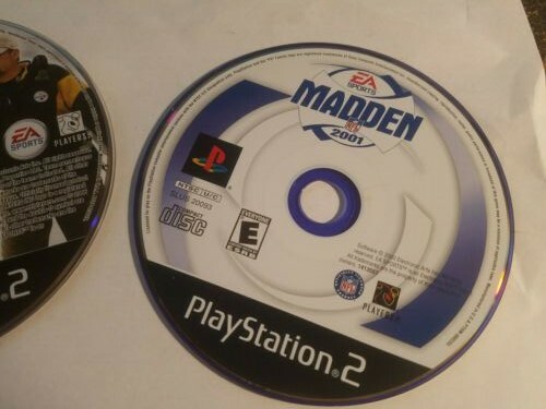 Madden NFL 2001 & NFL Head Coach Sony PlayStation 2 video games. Discs ...
