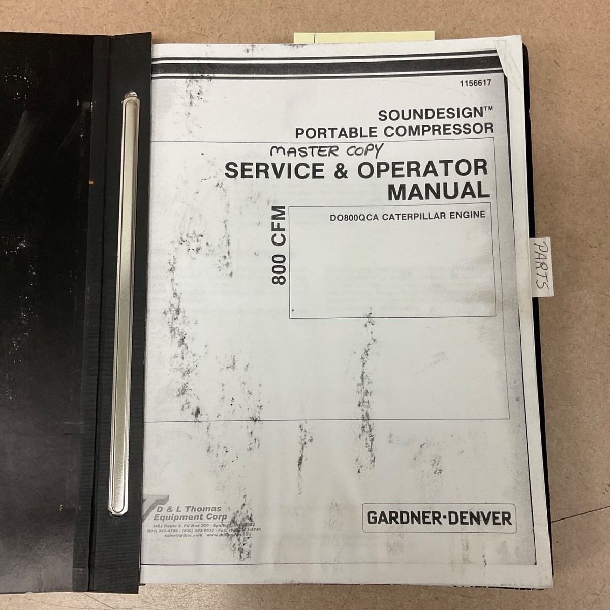 Gardner Denver Service Manuals Gardner Denver 25HP Rotary Screw Air