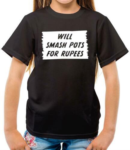 Will Smash Pots For Rupees - Kids T-Shirt - Gaming - Gamer - Fan ...