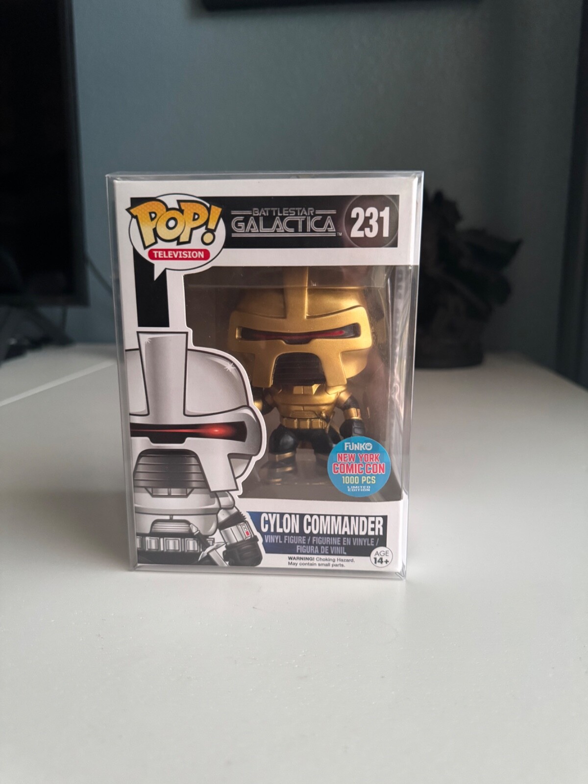 Funko Pop! Vinyl: Battlestar Galactica - Cylon (Commander) - New York ...