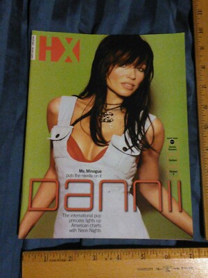 HX Mag DANNII MINOGUE, Galleon Gilles Lukas, James William Hindle, SEEN 2003 Gay | eBay