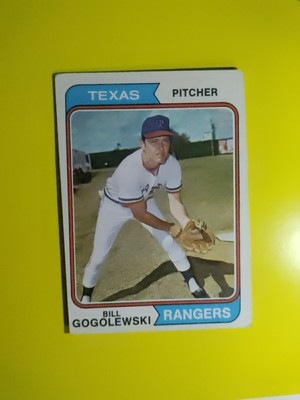 Bill Gogolewski 1974 Topps BASEBALL #242 Texas Rangers Vg Read ...