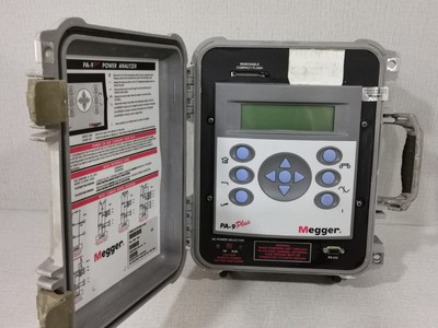 Megger PA-9 Plus Portable Power Quality Analyzer - FOR PARTS OR NOT ...