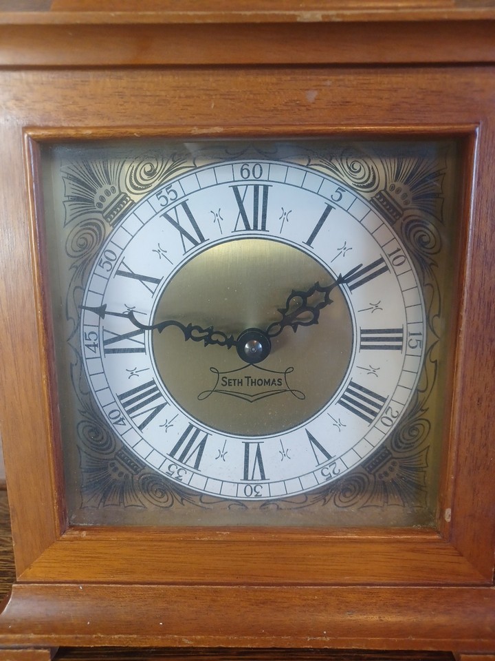 Seth Thomas Exeter E Mantle Clock Model E 538-000. Works Read ...