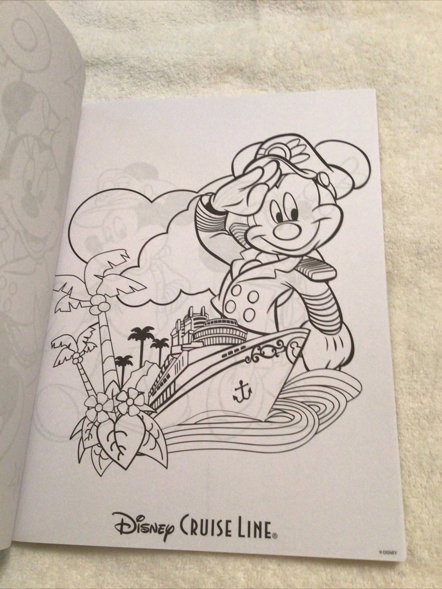 Disney Cruise Ship Coloring Page