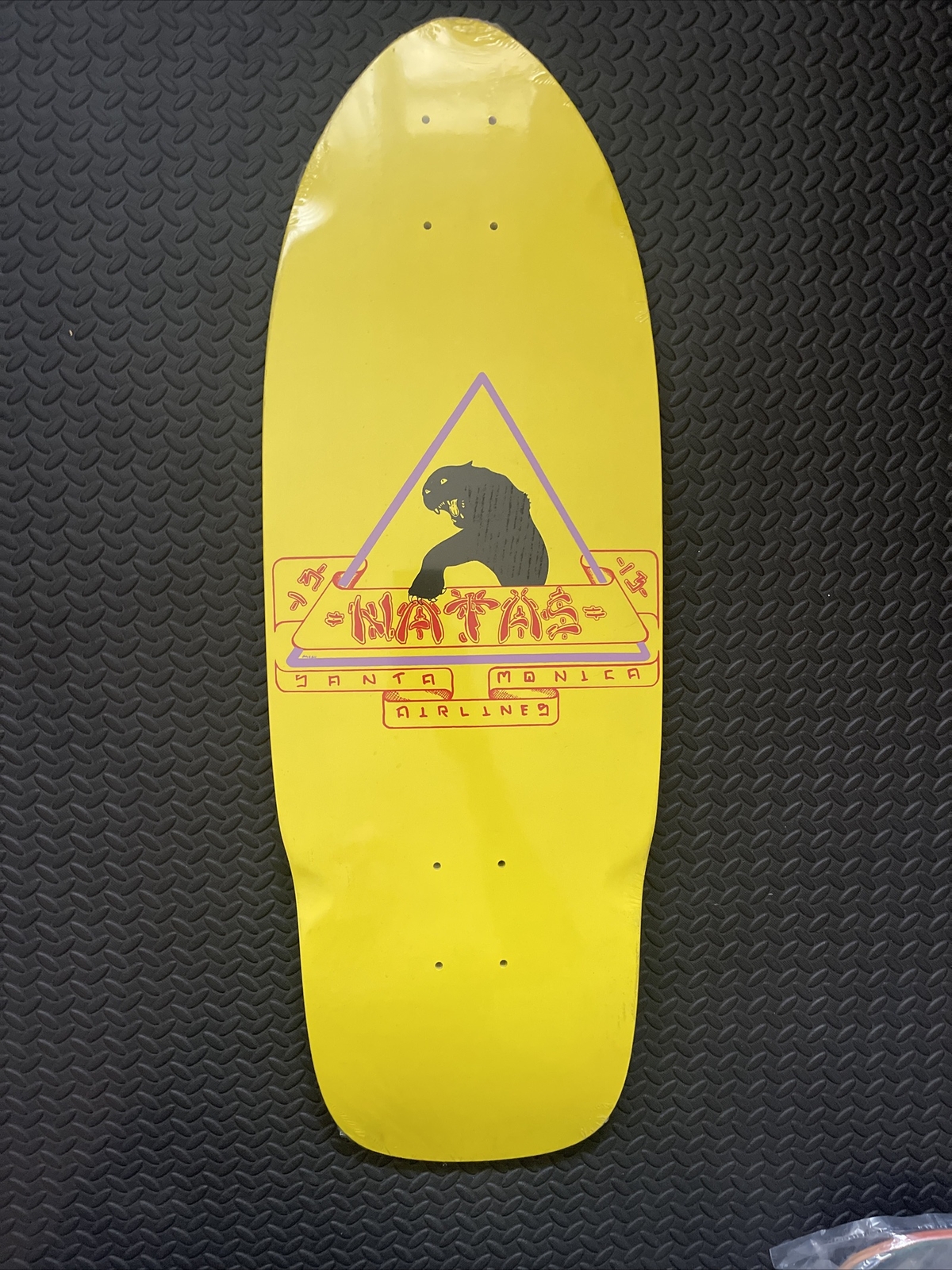 NATAS KAUPAS Panther 40th Reissue Skateboard Deck SMA Yellow Leaves | eBay