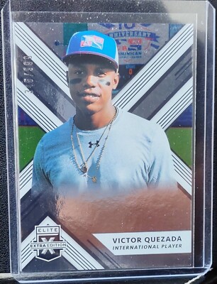 2018 Panini Elite Victor Quezada #ed345/999 #193 Dominican Republic Internation | eBay