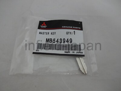 Genuine Mitsubishi Blank Key MB543949 F/S | eBay Australia