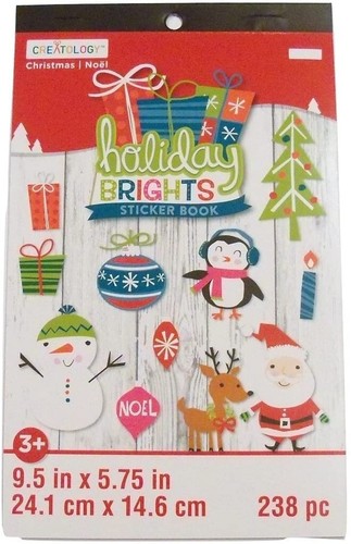 Creatology Sticker Book ~ Christmas Edition (Holiday Brights; 238 ...