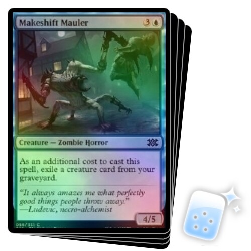 FOIL MAKESHIFT MAULER X4 Double Masters 2022 Magic MTG MINT CARD | eBay