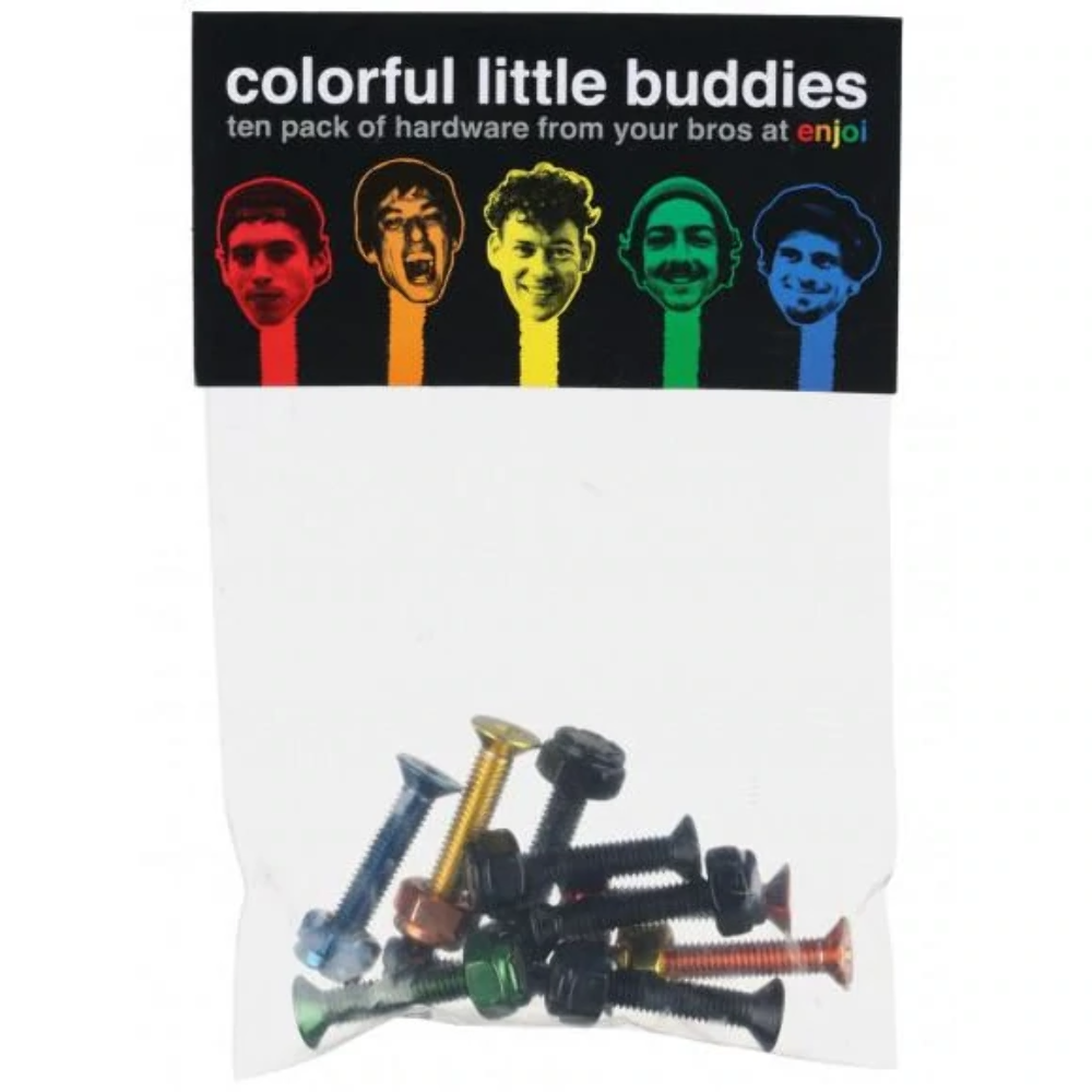 Enjoi Colourful Little Buddies Hardware 1" | eBay