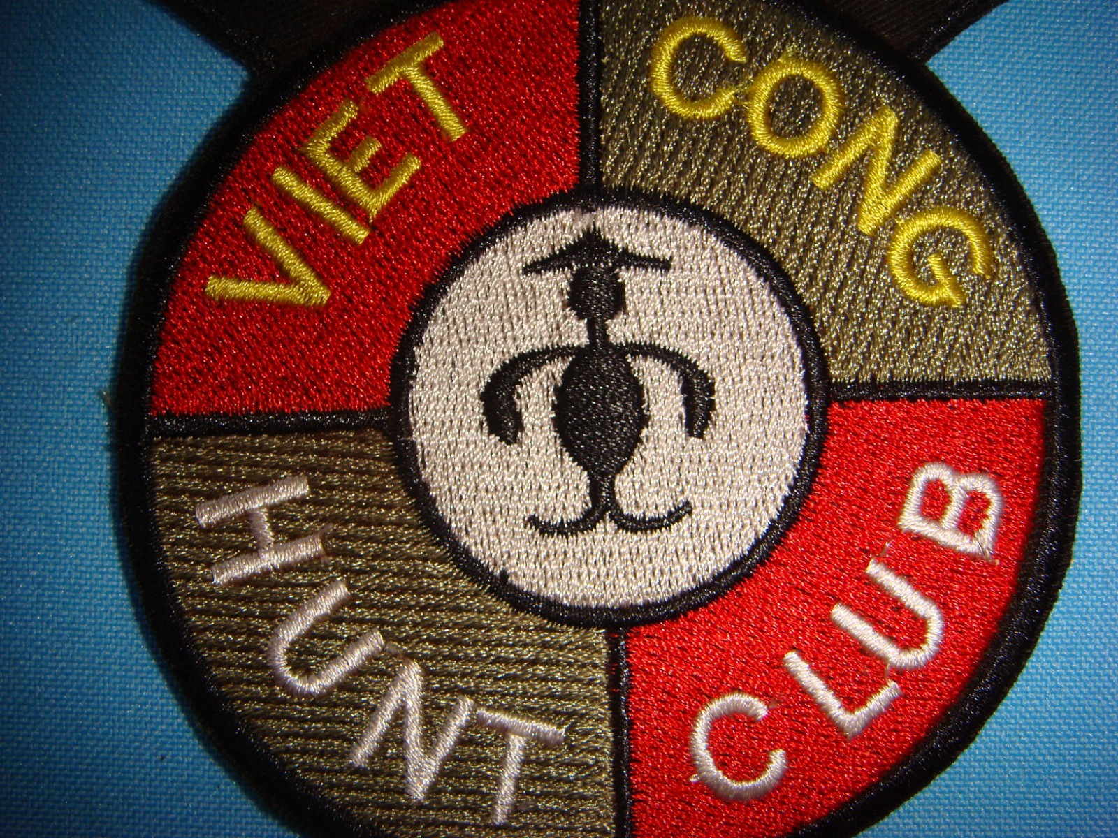 PATCH CASPERS VIETCONG HUNT CLUB WAR | eBay