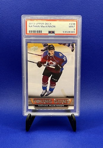 2013-14 Upper Deck Young Guns #238 Nathan MacKinnon (Pink) PSA 9 | eBay