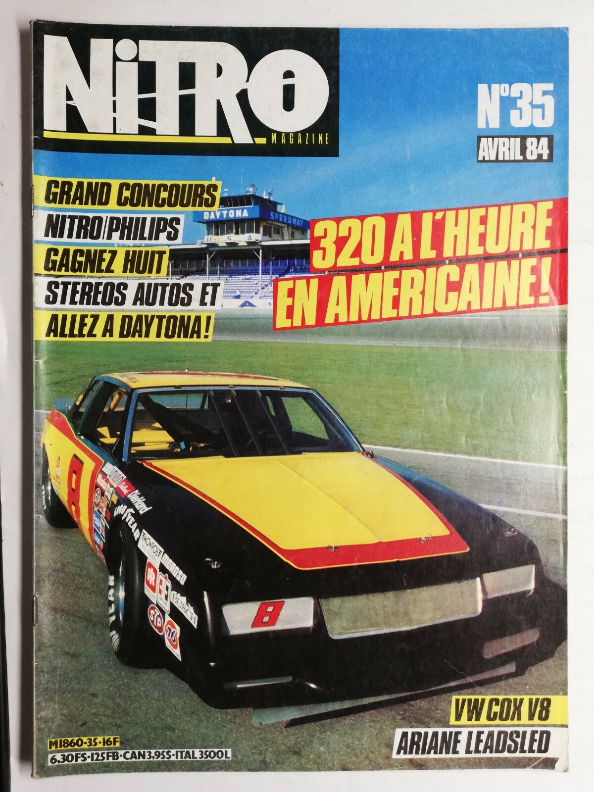 #10 Magazine Nitro April 84 N35 320 at American Time! | eBay