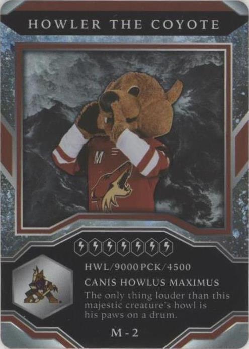 2021-22 Upper Deck MVP - Mascot Gaming Cards Arizona Coyotes #M-2 for ...