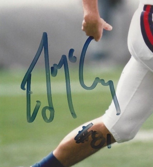 Ed McCaffrey New York Giants Signed 8X10" Color Photo | eBay