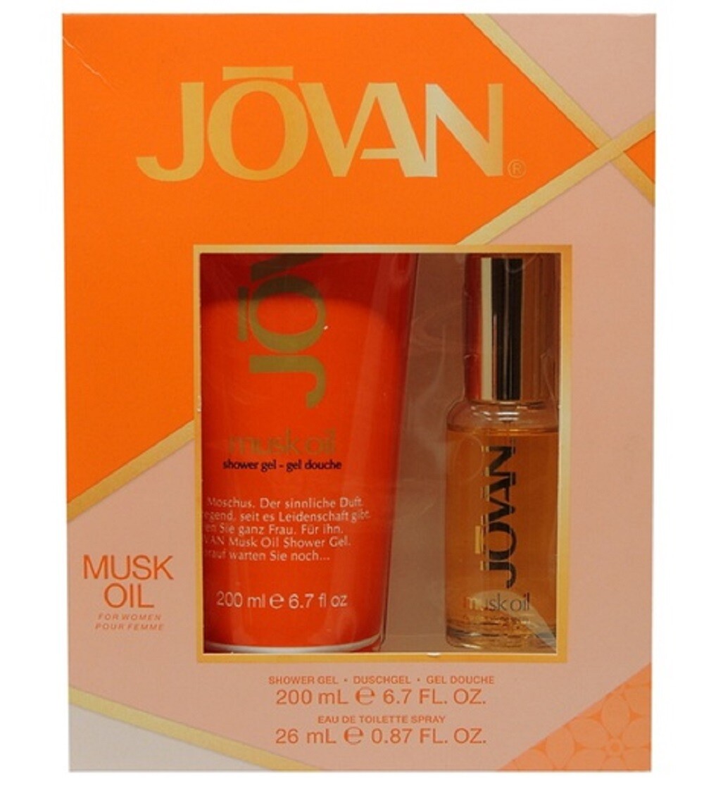Jovan Musk Oil For Women 2pcs Gift Set Perfume - 6.7oz Shower Gel & 0 ...