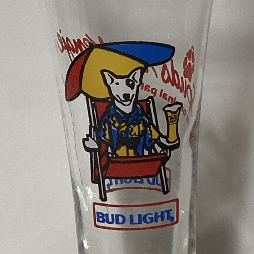 Vintage Bud Light Spuds McKenzie Original Party Animal Pilsner Beer ...