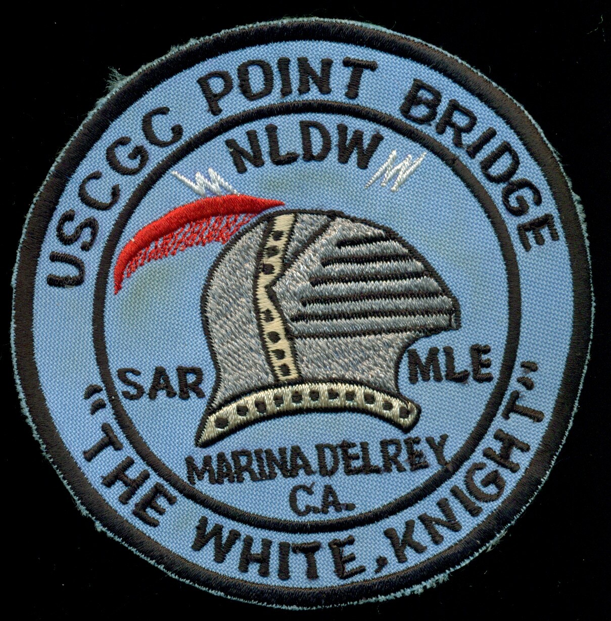 USCGC Coast Guard Point Bridge Marina Del Rey California Patch AA-1 | eBay