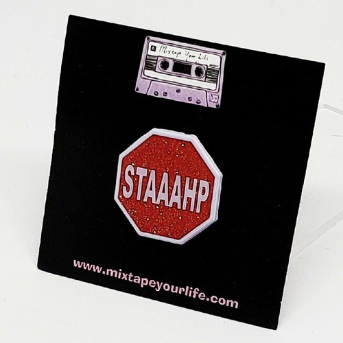 Staaahp Enamel Pin/Rahn Stahp/Jersey Shore/Sammi Sweetheart/Meme Enamel ...