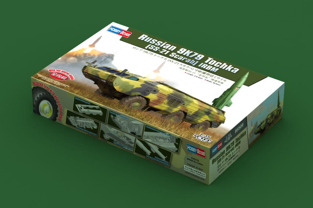 Hobbyboss Model Kit 85509 1/35 Russian 9K79 Tochka (SS-21 Scarab) IRBM ...