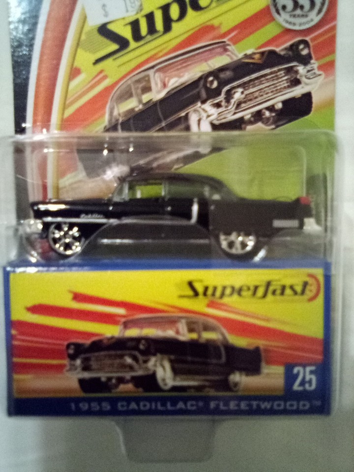 Matchbox Superfast #25 1955 Cadillac Fleetwood in Black | eBay