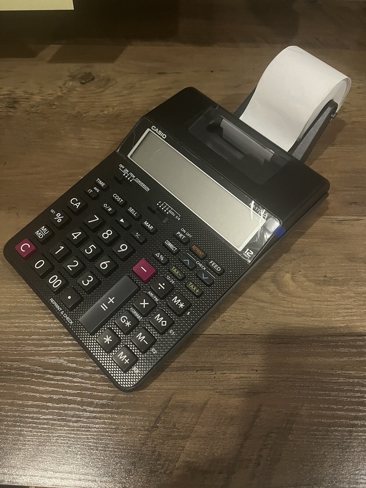 Casio HR-170RC Printing Calculator - Black | eBay