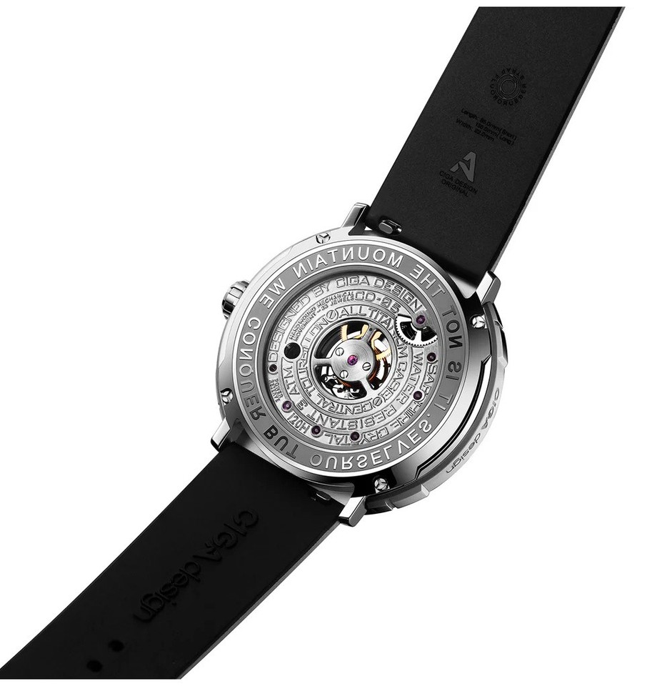 CIGA Design Watch U053-TT02-6B Tourbillon Mount Everest Summit Titan | eBay