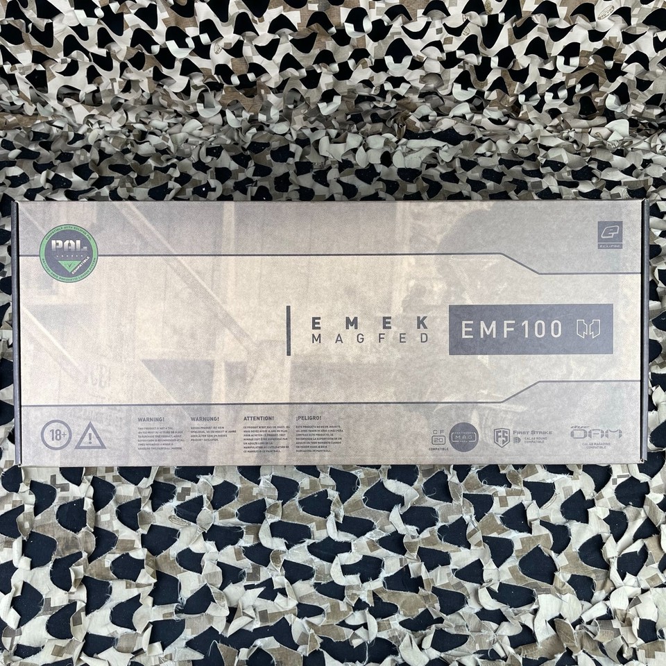 NEW Planet Eclipse EMEK EMF100 Sport Mag Fed Paintball Gun - Fearless Blue | eBay