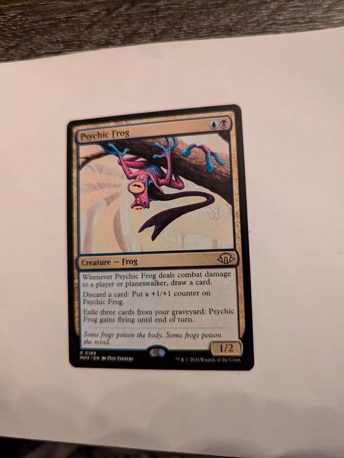 MTG Psychic Frog, NM-Mint, English Modern Horizons 3 | eBay