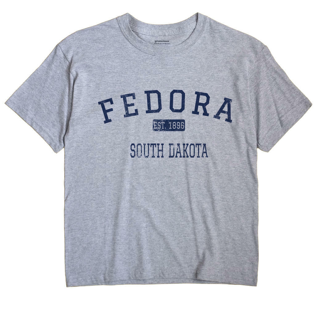 Fedora South Dakota SD T-Shirt EST | eBay