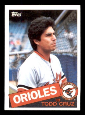 1985 Topps Baseball #366 Todd Cruz NM or Better *cc1 | eBay