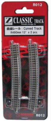 Rokuhan R012 Gleis gebogen R490-13° Gegenbogen 2 Stück Spur Z | eBay