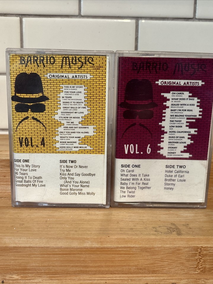 Lot Of 9 barrio music cassette tapes vol 2,3,4,6,8,9,10,11,13 | eBay