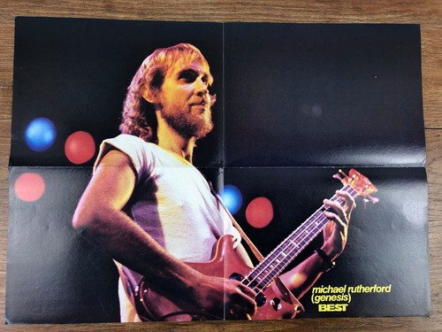 Poster (Revue BEST Nr 163) M. Rutherford Genesis / Kent Starshooter ...