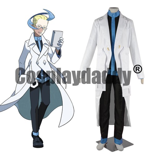 Pocket Monsters Black and White Versions 2 Plasma Colress Cosplay ...