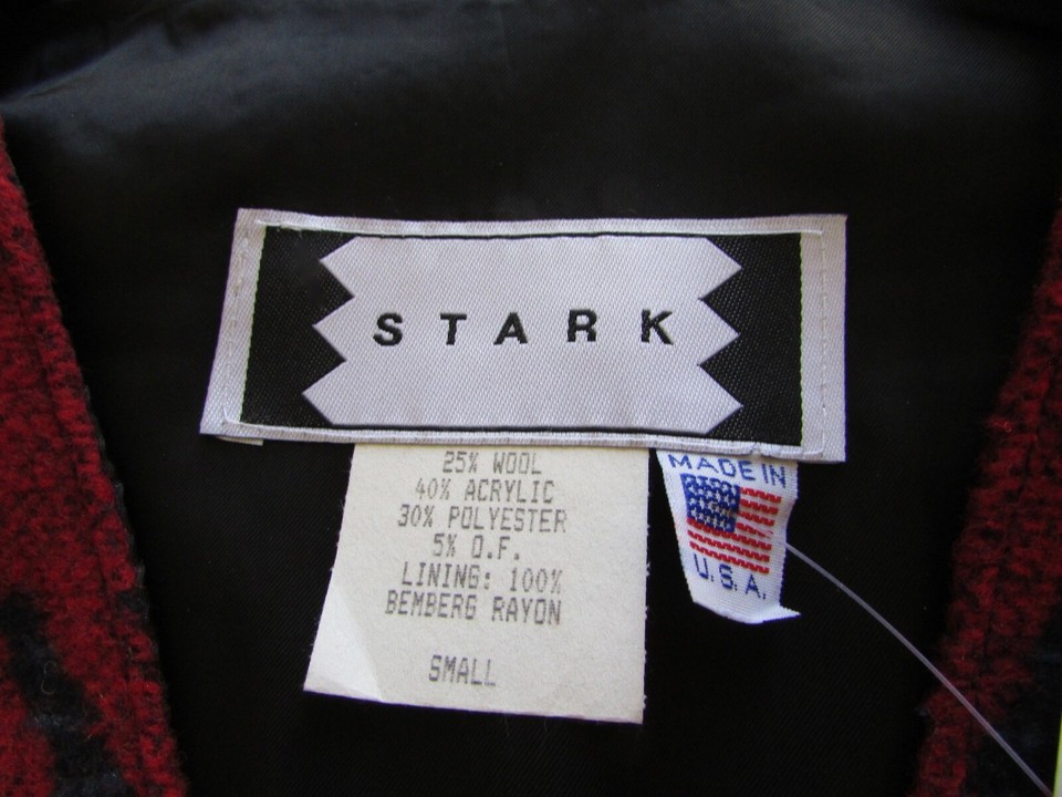 Pendleton Style Rhonda Stark Navy Apache Southwest Wool Blanket Vest Sz ...