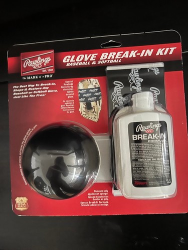 Rawlings Baseball Softball Glove Break-In Kit Baseball Mitt Break In ...