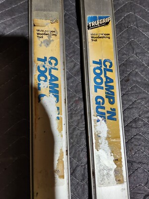 TRU-GRIP Bench Clamp 50" Grip Woodworking Tool Edge-To-Edge | eBay