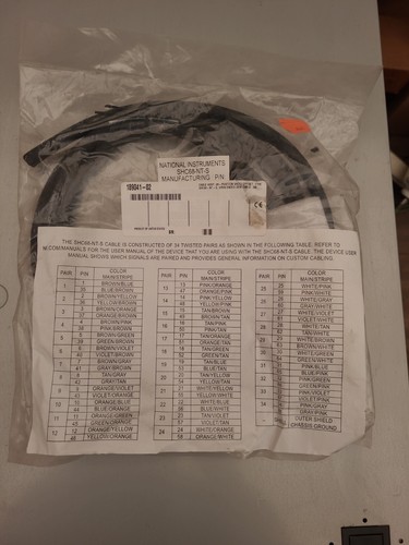 National Instruments NI SHC68-NT-S 68-POSITION VHDCI OFFSET - OPEN END ...