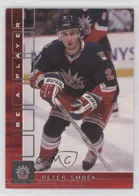 2001-02 ITG Be A Player Memorabilia Ruby /200 Peter Smrek #200 Rookie ...