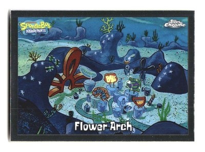 2025 Topps Chrome SpongeBob SquarePants 25th Anniversary #58 Flower ...